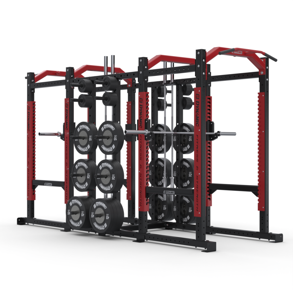 DYNAMIC Ultra Pro 8' Double Power Rack Double Post - Direct Fitness ...